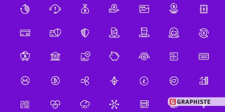 110 packs d'icônes gratuits à télécharger - Graphiste Blog