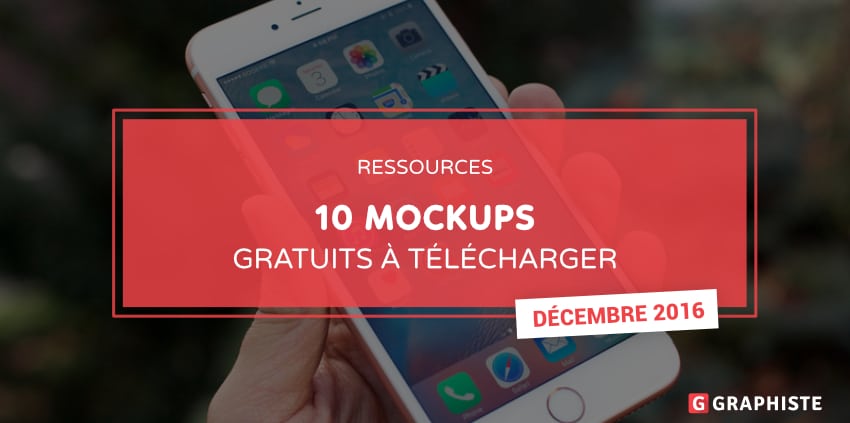 10 Mockups gratuits à télécharger - Graphiste Blog