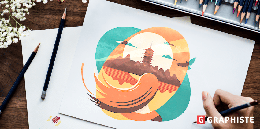 Comment créer des flat illustrations originales ? - Graphiste Blog