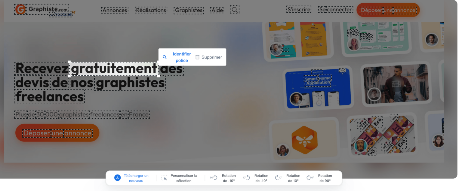 Comment retrouver une police d’écriture sur une image ? - Graphiste Blog