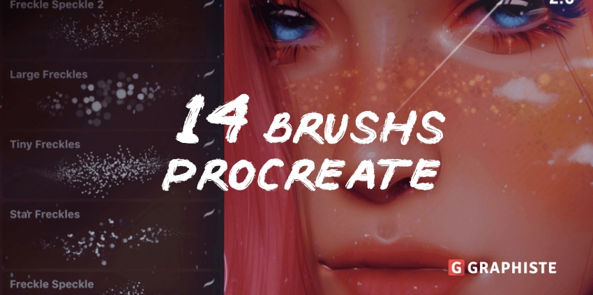 Procreate : les 14 meilleurs brush gratuits pour vos créations - Graphiste Blog
