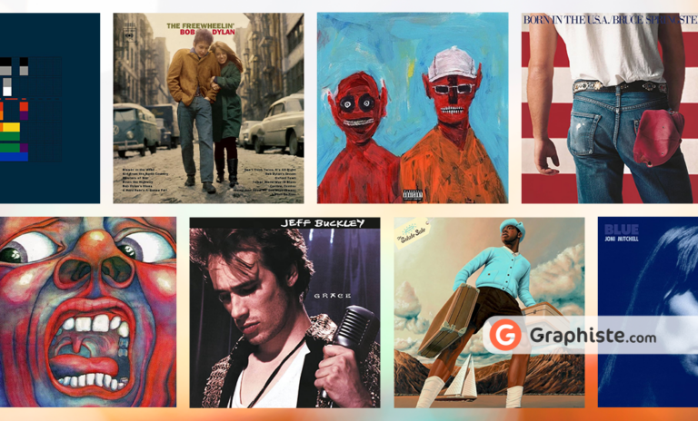 Inspiration : 10 pochettes d'albums de musique créatives - Graphiste Blog