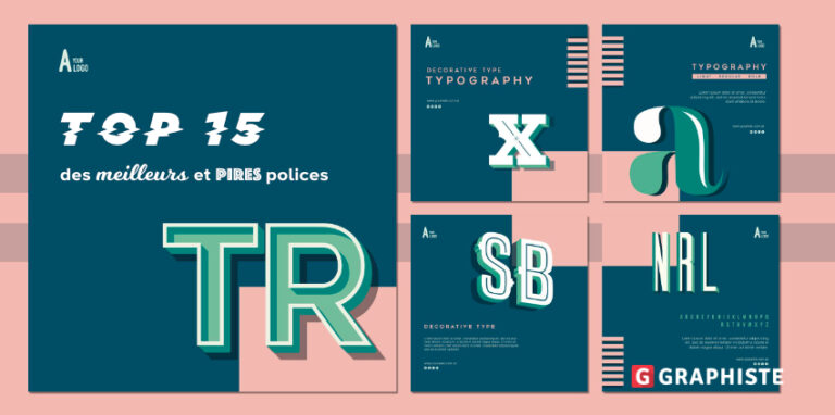 Top 15 des meilleures et des pires typographies - Graphiste Blog