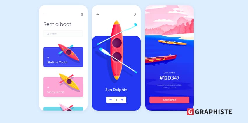 Inspiration : 5 design créatifs pour application mobile - Graphiste Blog
