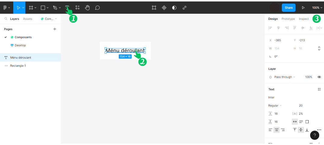 Comment créer un menu déroulant sur Figma ? - Graphiste Blog