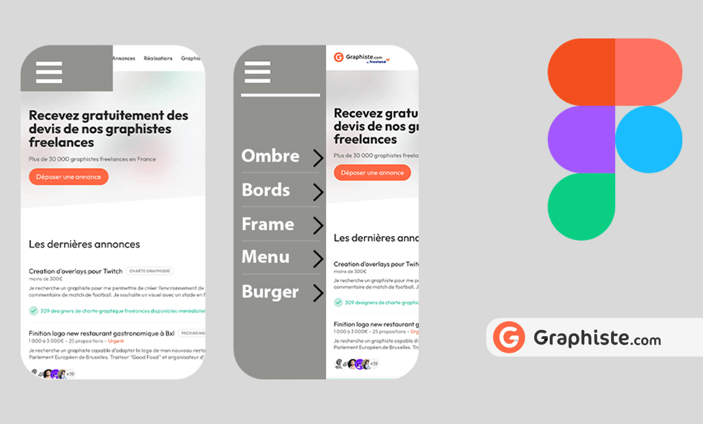 Comment créer un menu burger sur Figma ? - Graphiste Blog