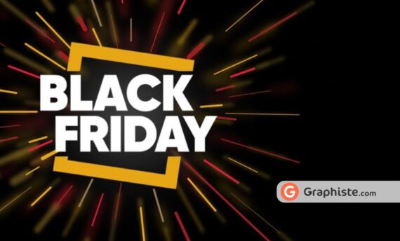 20 idées d'affiches pour le Black Friday - Graphiste Blog