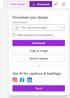 Microsoft Designer : génération de visuels par l'IA avec du texte ...