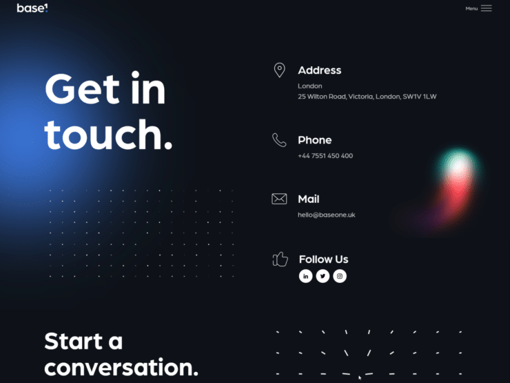 15 exemples de pages contact originales - Graphiste Blog