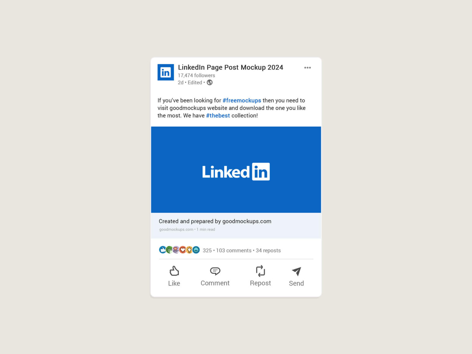 17 mockups LinkedIn gratuits à télécharger - Graphiste Blog