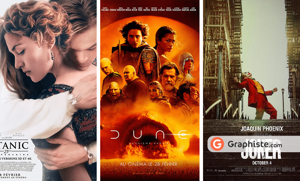 20 affiches de films inspirantes - Graphiste Blog