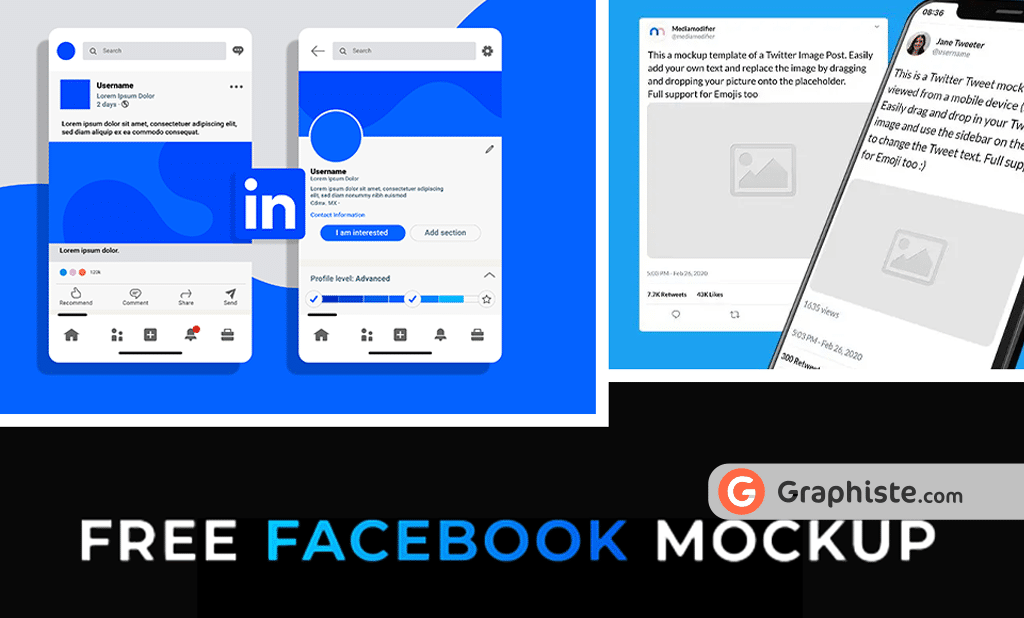 Le guide des mockups des réseaux sociaux - Graphiste Blog