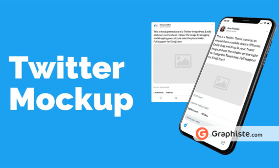 6 mockups Twitter (X) gratuits pour vos créations graphiques ...