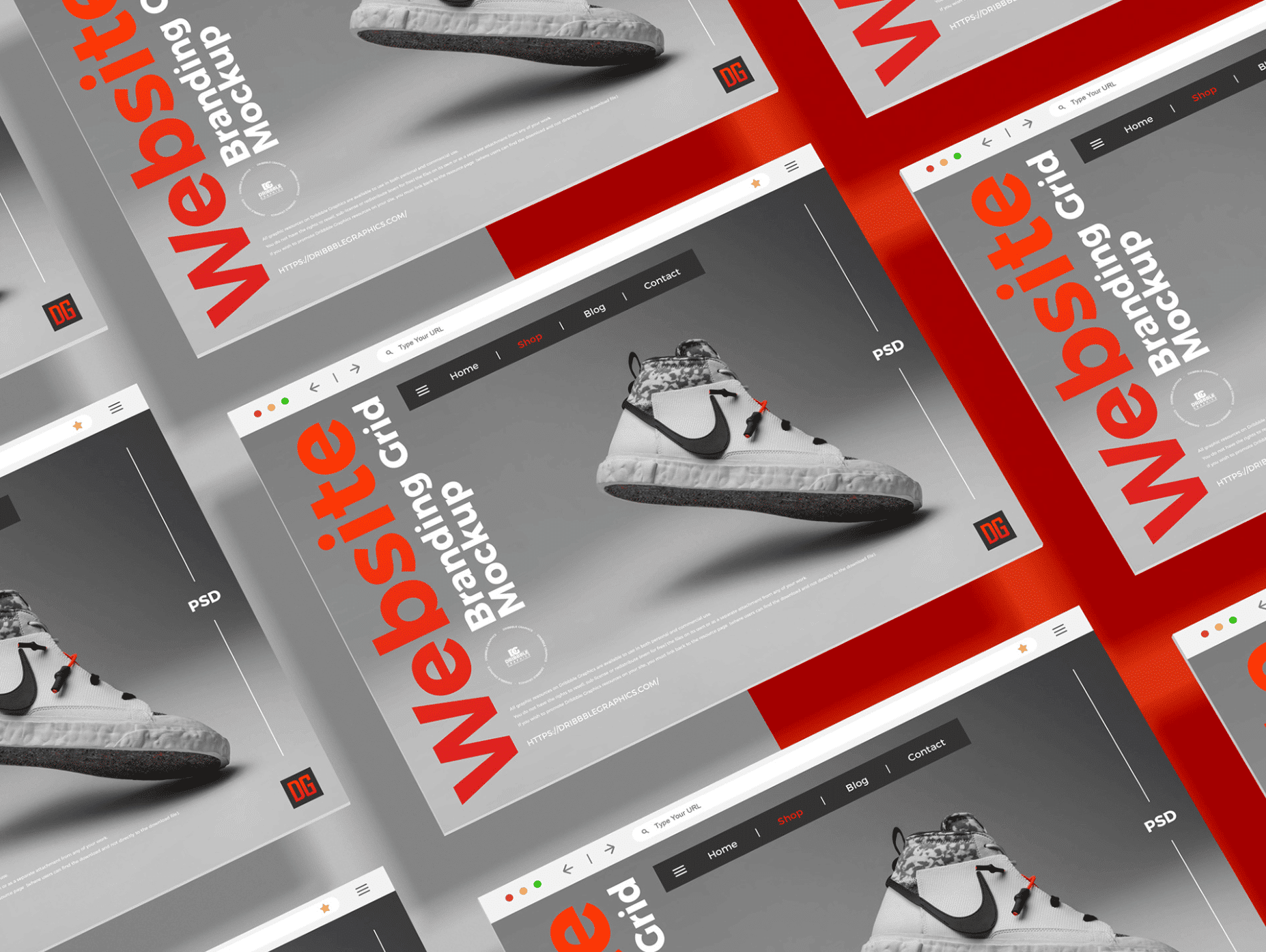 8 mockups gratuits parfaits pour le design de site web - Graphiste Blog