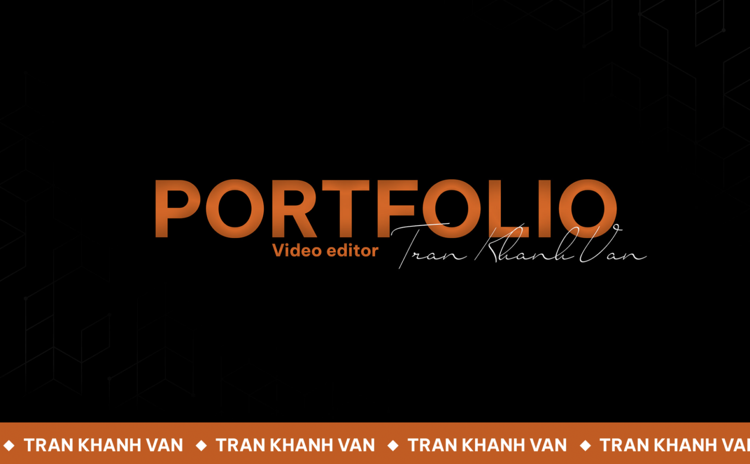 Les meilleurs portfolios de monteur vidéo - Graphiste Blog