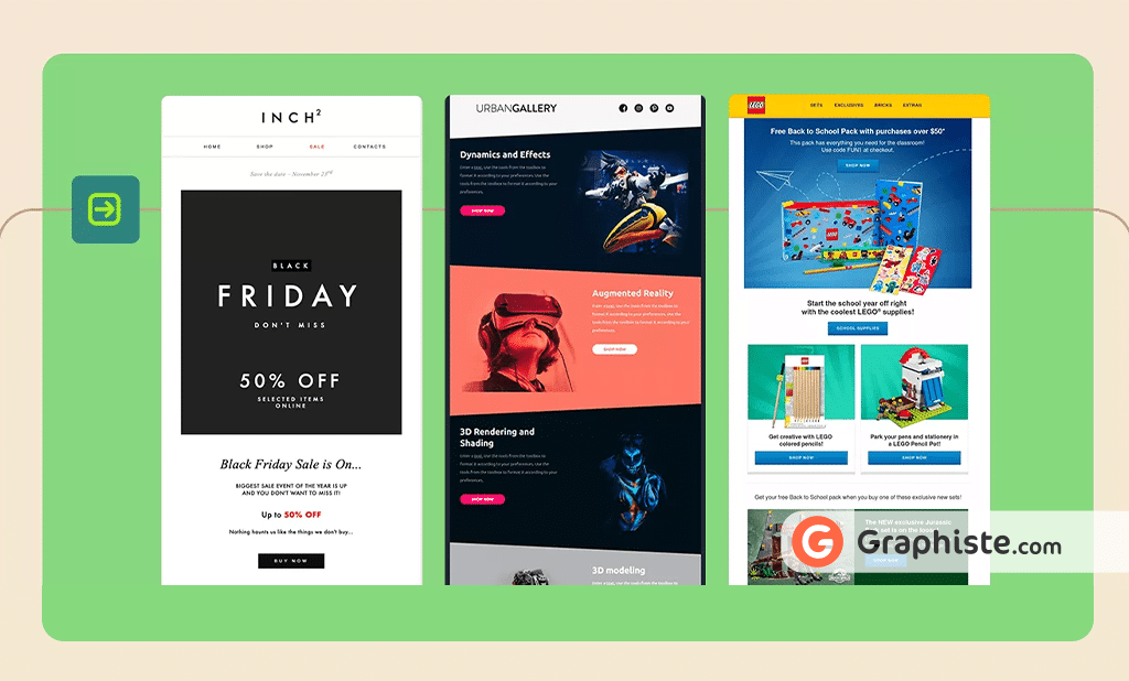 10 design de newsletters pour vous démarquer dans les boîtes mails ...