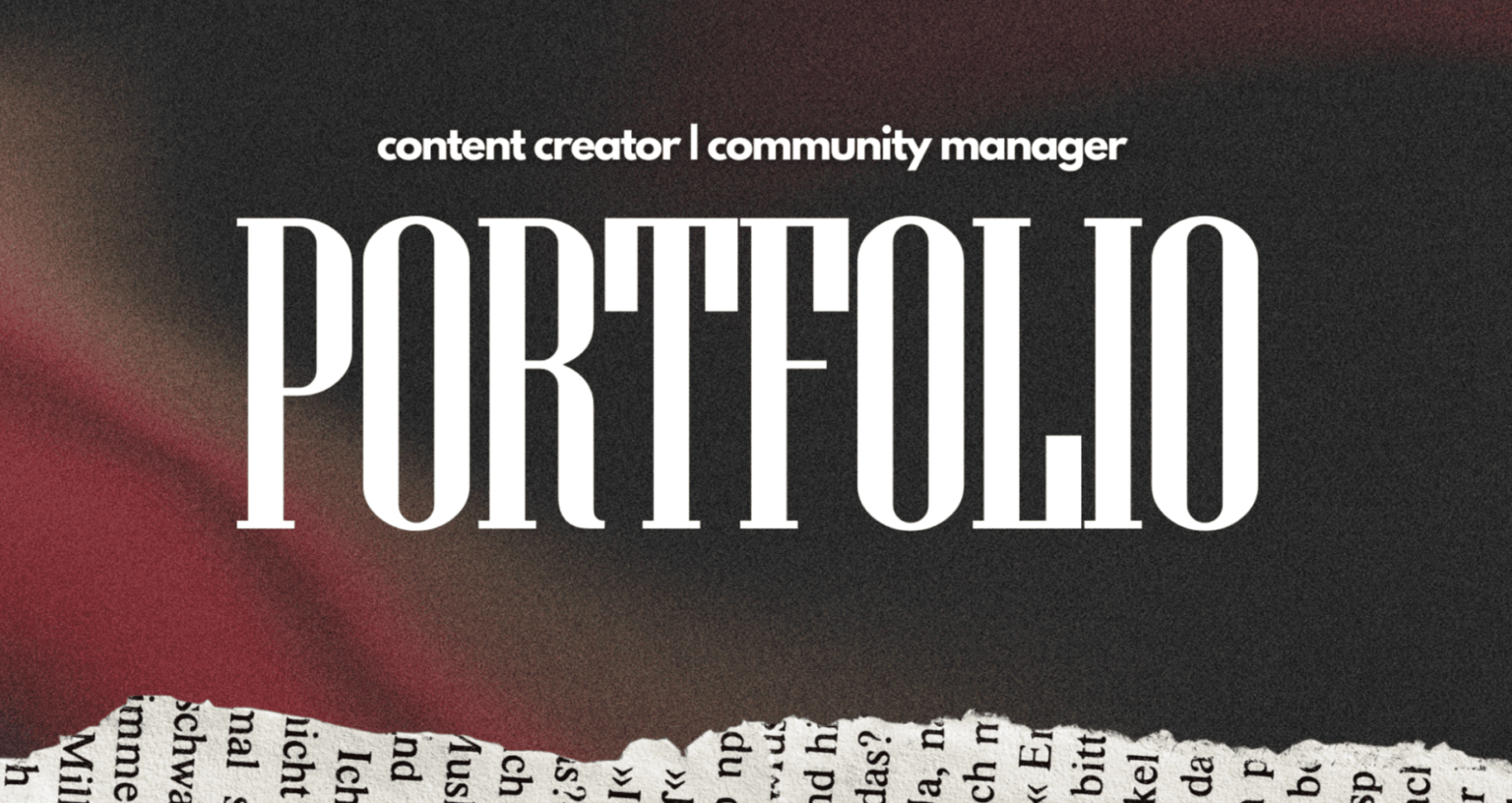 Les meilleurs portfolios de community manager - Graphiste Blog