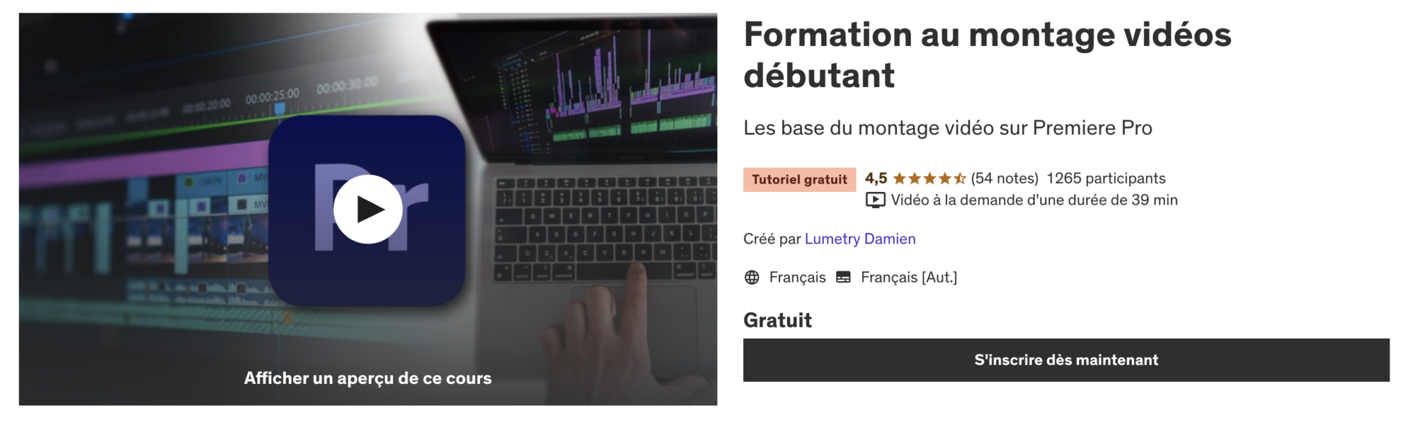 Les 6 meilleures formations pour apprendre le montage vidéo - Graphiste ...