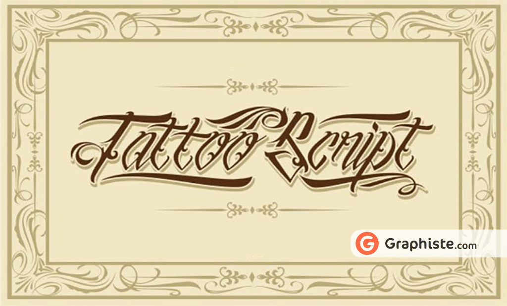 10 polices d'écritures pour un tatouage - Graphiste Blog