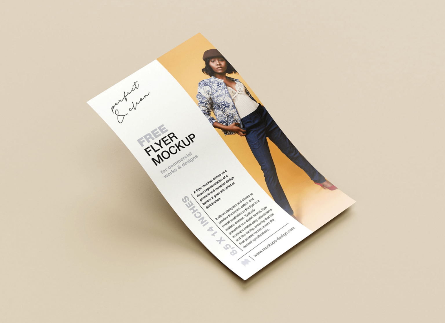 14 mockups gratuits pour vos flyers - Graphiste Blog