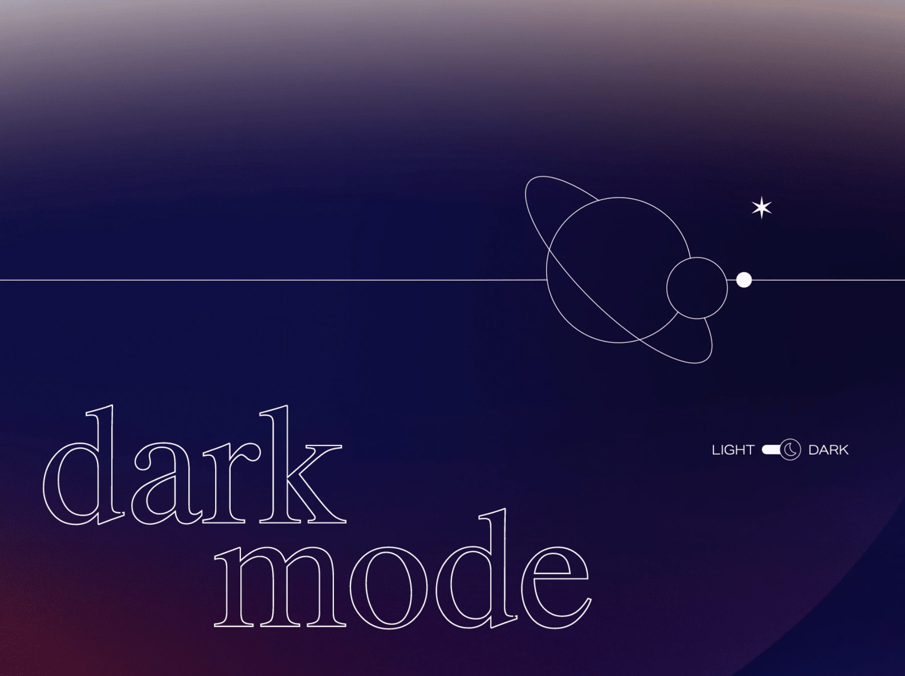 10 transitions pour passer au dark mode sur un site - Graphiste Blog