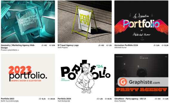 Les meilleurs portfolios d'agence web pour présenter leur identité de marque - Graphiste Blog